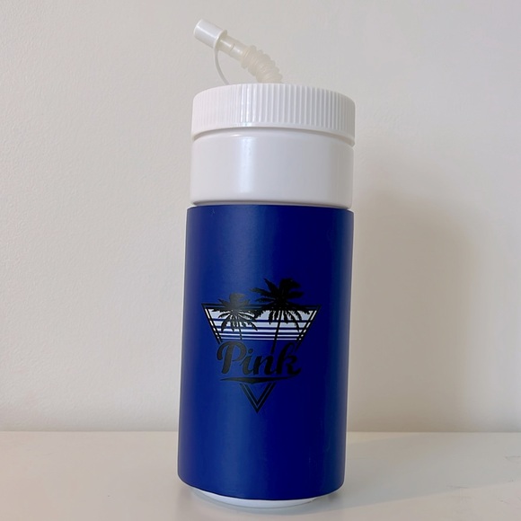 PINK Victoria's Secret | Dining | Large Beach Please Koozie Cup | Poshmark